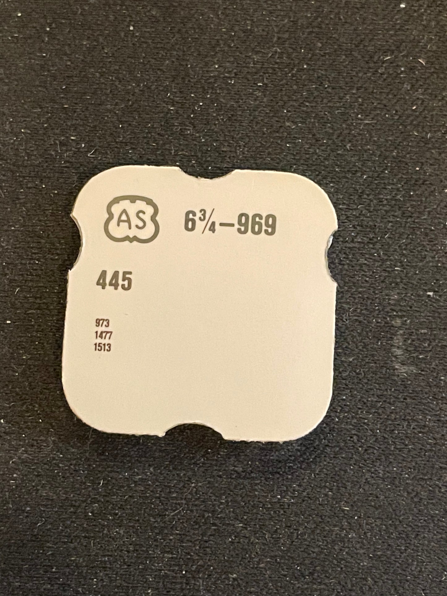 Set Lever Bridge for A. Schild (AS) 6¾ Ligne base caliber 969 movement ...