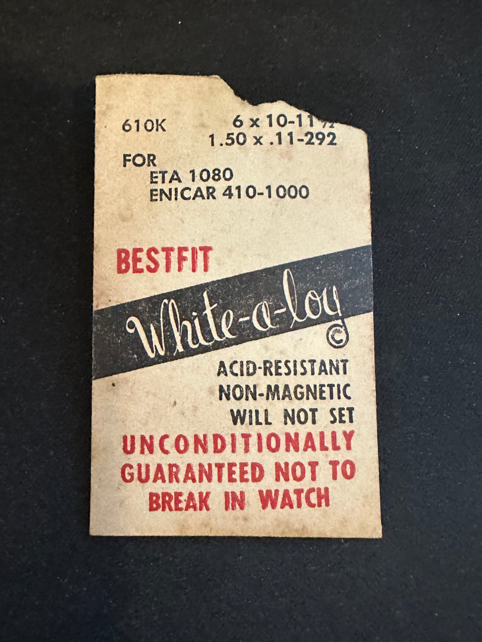 Benrus – Vintage Time Parts