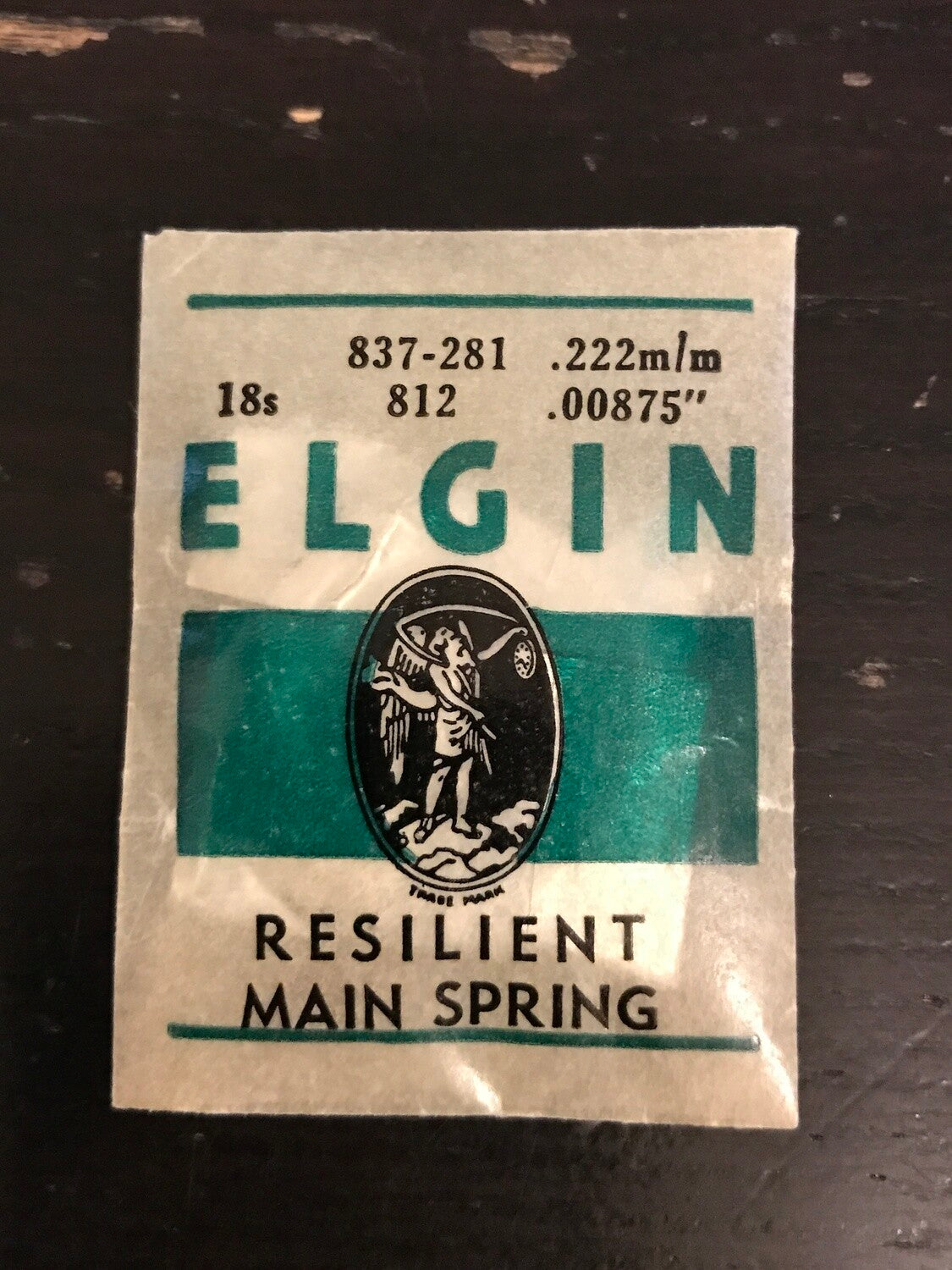 Elgin Factory Mainspring for 18s No. 812 - Steel – Vintage Time Parts